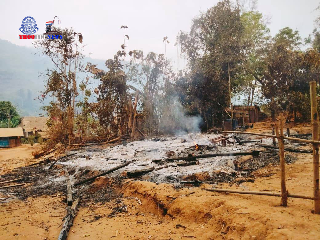 KNLA တပ်မဟာ (၅) ကို စစ်ကောင်စီက လေကြောင်းတိုက်ခိုက်